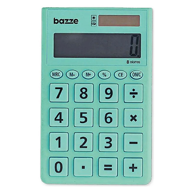 CALCULADORA BOLSO BAZZE - CALCULADORA DE BOLSO BAZZE - TRIS